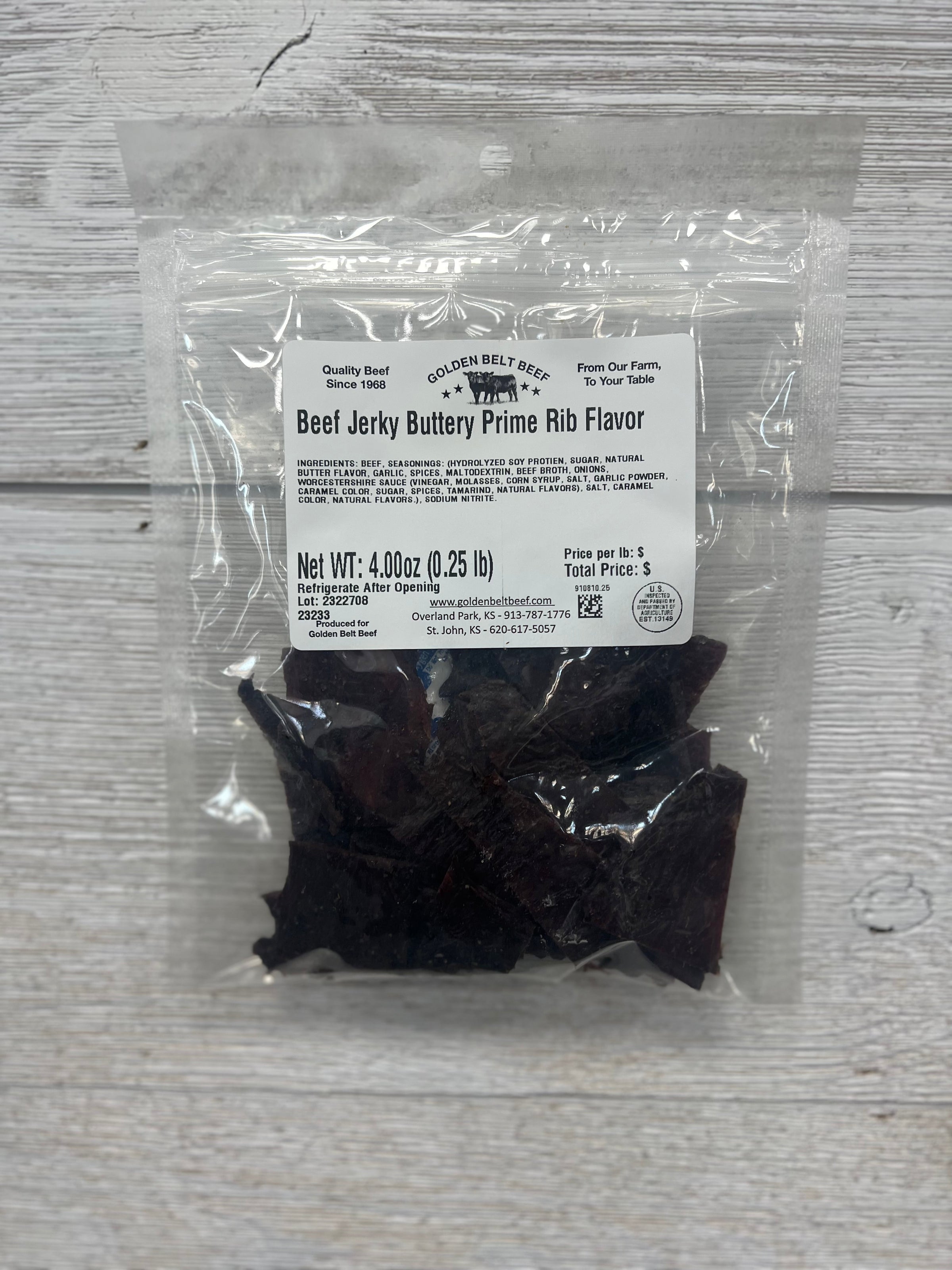 Golden Belt Beef Beef Jerky | Golden Belt Beef - Overland Park Kansas ...