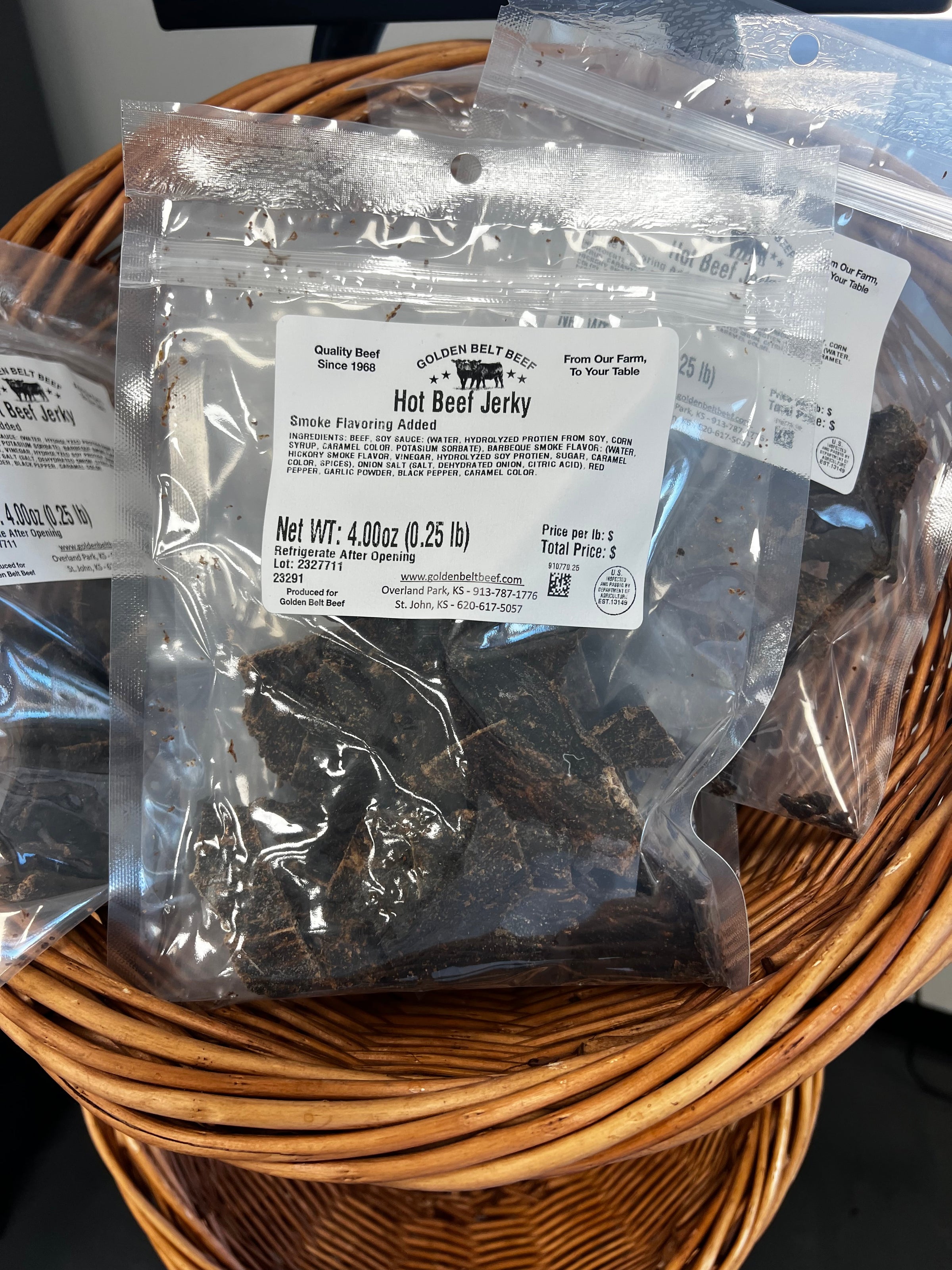 Golden Belt Beef Beef Jerky | Golden Belt Beef - Overland Park Kansas ...