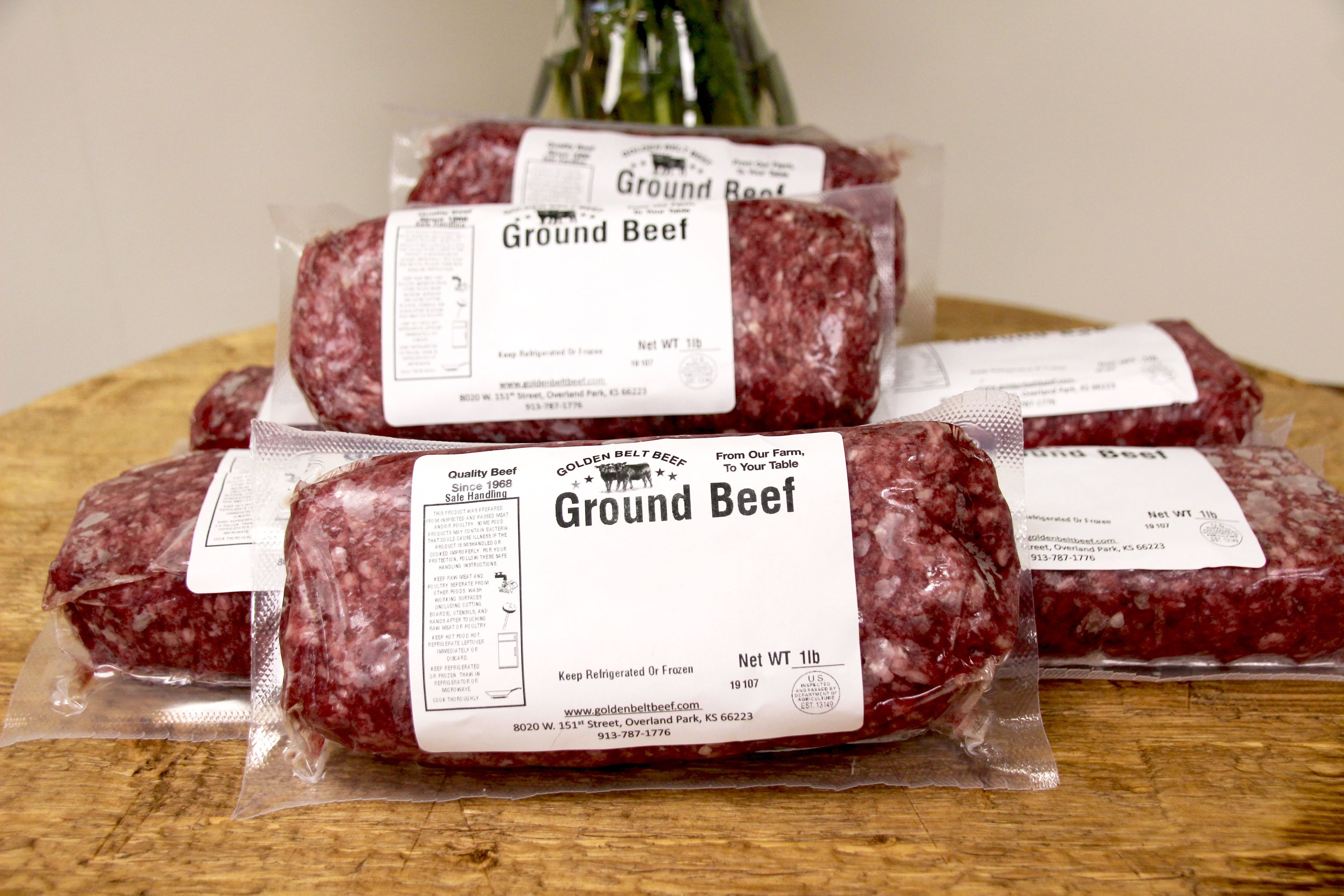 Ground Beef | Golden Belt Beef - St. John Kansas Raised Beef "From Our ...
