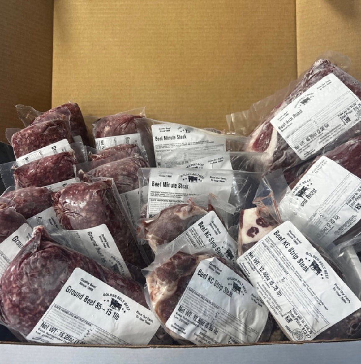 Golden Belt Beef Stockman's Choice Beef Bundle | Golden Belt Beef ...